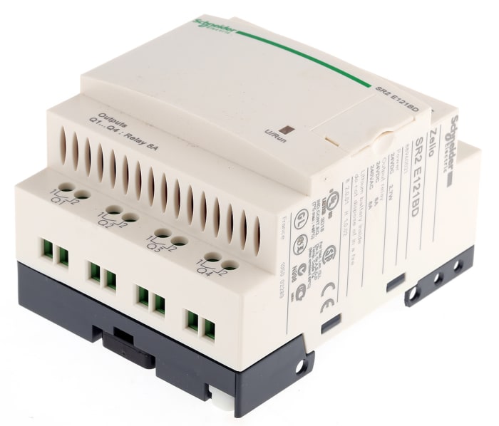 SR2E121BD Schneider Electric | Schneider Electric Zelio Logic Smart Series Logic Module, 24 V dc ...
