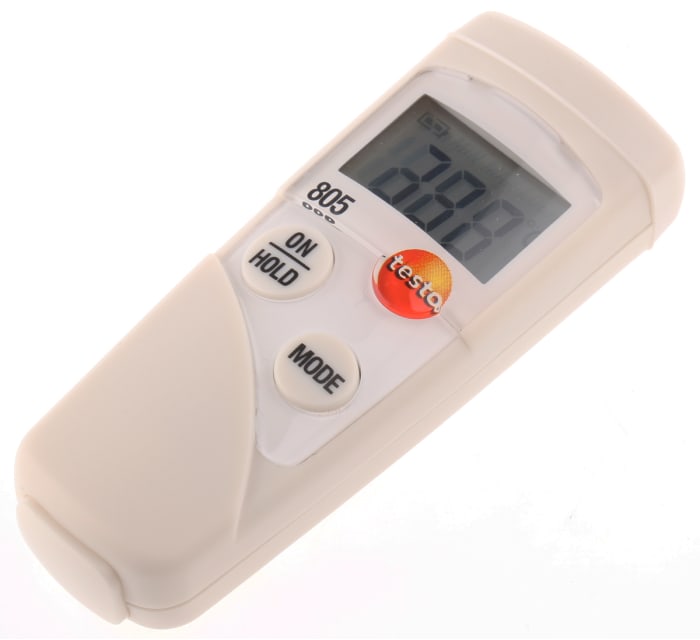 0563 8051 Testo | Testo 805 Infrared Thermometer, -25°C Min, +250°C Max ...