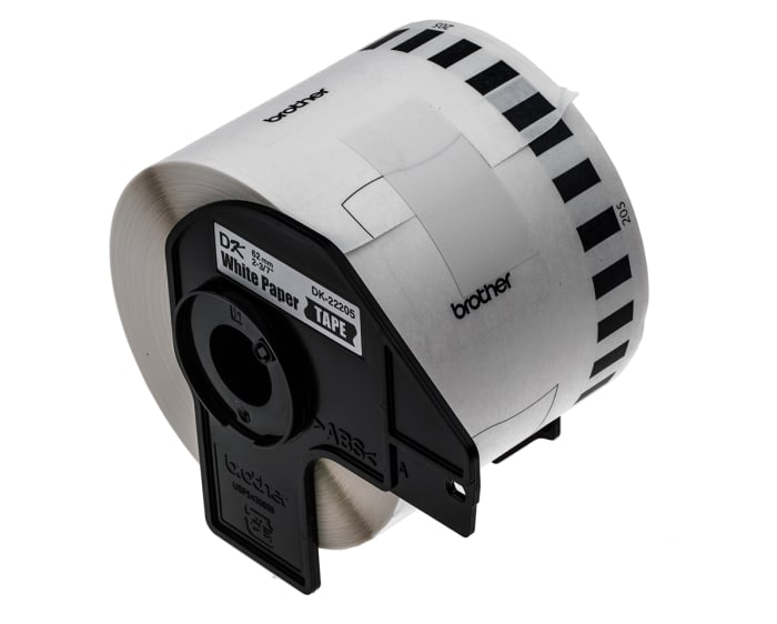 DK 11202 Brother | Brother White Black Print Label Roll, 100mm Width ...