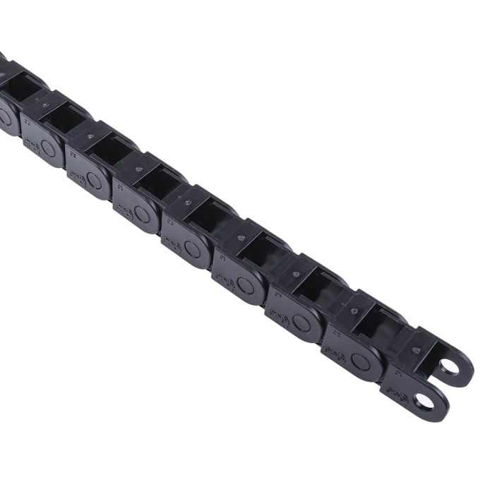 06.10.038.0 Igus | Igus 6, e-chain Black Cable Chain - Flexible Slot ...