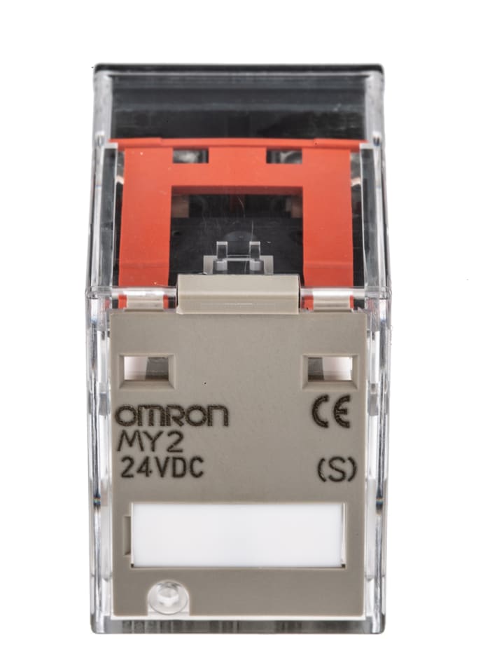 MY2 DC24(S) Omron | Omron Plug In Power Relay, 24V dc Coil, 10A ...