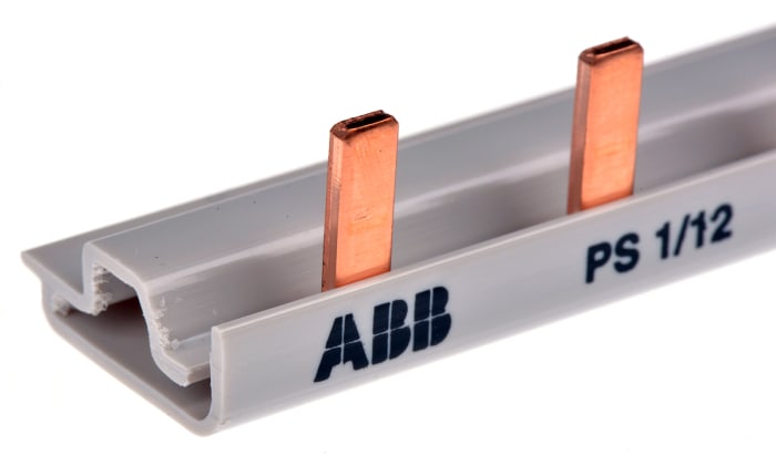 2CDL210001R1012 ABB | ABB PS1 1 Phase Busbar, 400V ac, 17.5mm Pitch ...