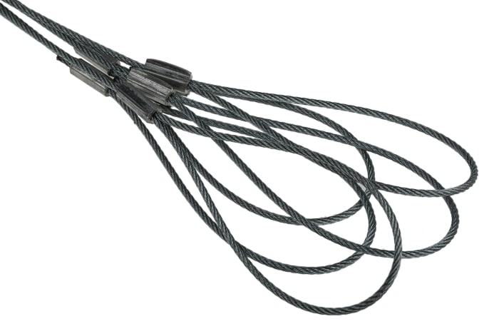 HF02-1M Gripple | Gripple Steel Suspension System Wire Rope Loop Fixing ...