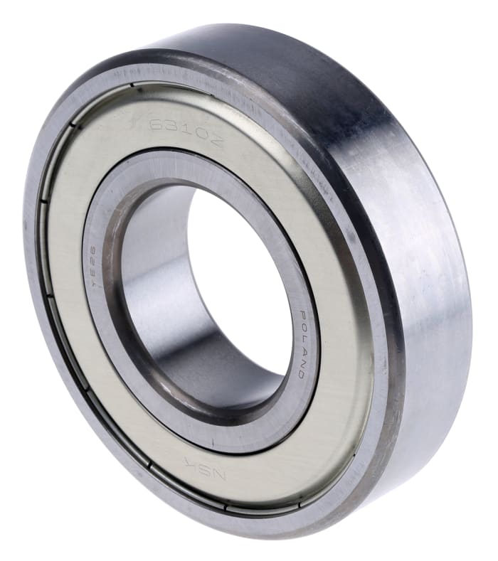 6310ZZ NSK | NSK 6310ZZ Single Row Deep Groove Ball Bearing- Both Sides ...