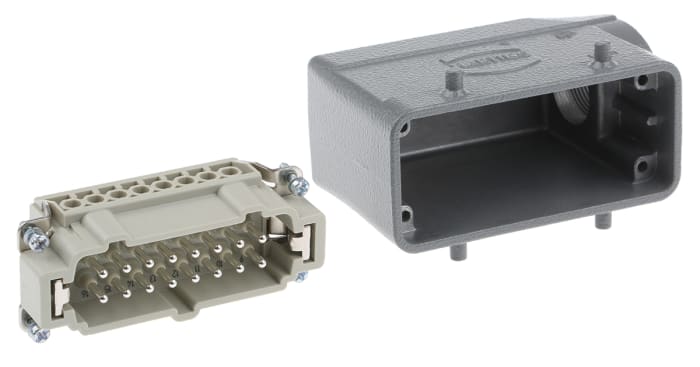 09330162601+19300161521 HARTING | HARTING Connector Set, 16 Way, 16A, Male, Han E, 500 V | 492 ...