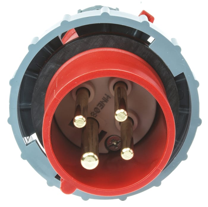 282RS MENNEKES | Conector de potencia industrial Macho, Formato 4P ...