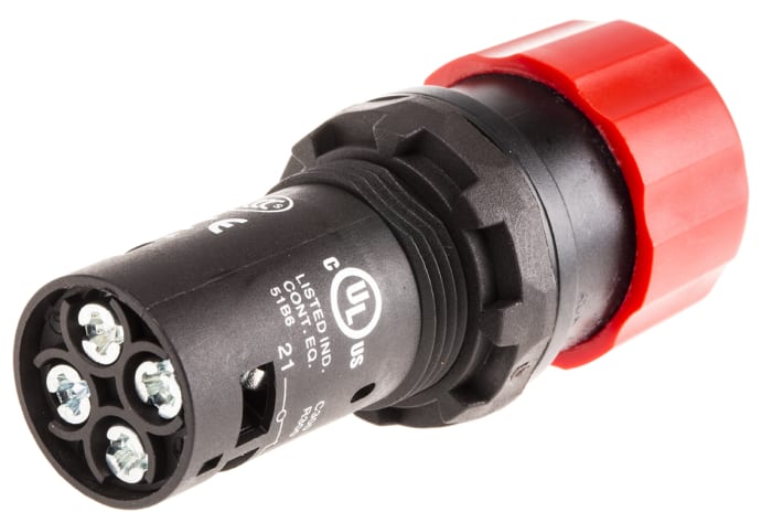 CE3T-10R-11 ABB | ABB 1SFA Series Twist Release Emergency Stop Push Button, Panel Mount, 22.5mm ...