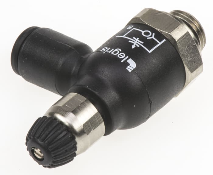 7061 06 10 Legris | Regulador de caudal Legris 7061 06 10, 6mm x 1/8 ...