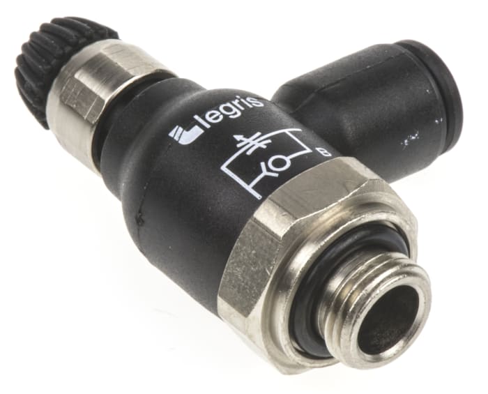 7061 06 10 Legris | Regulador de caudal Legris 7061 06 10, 6mm x 1/8 ...