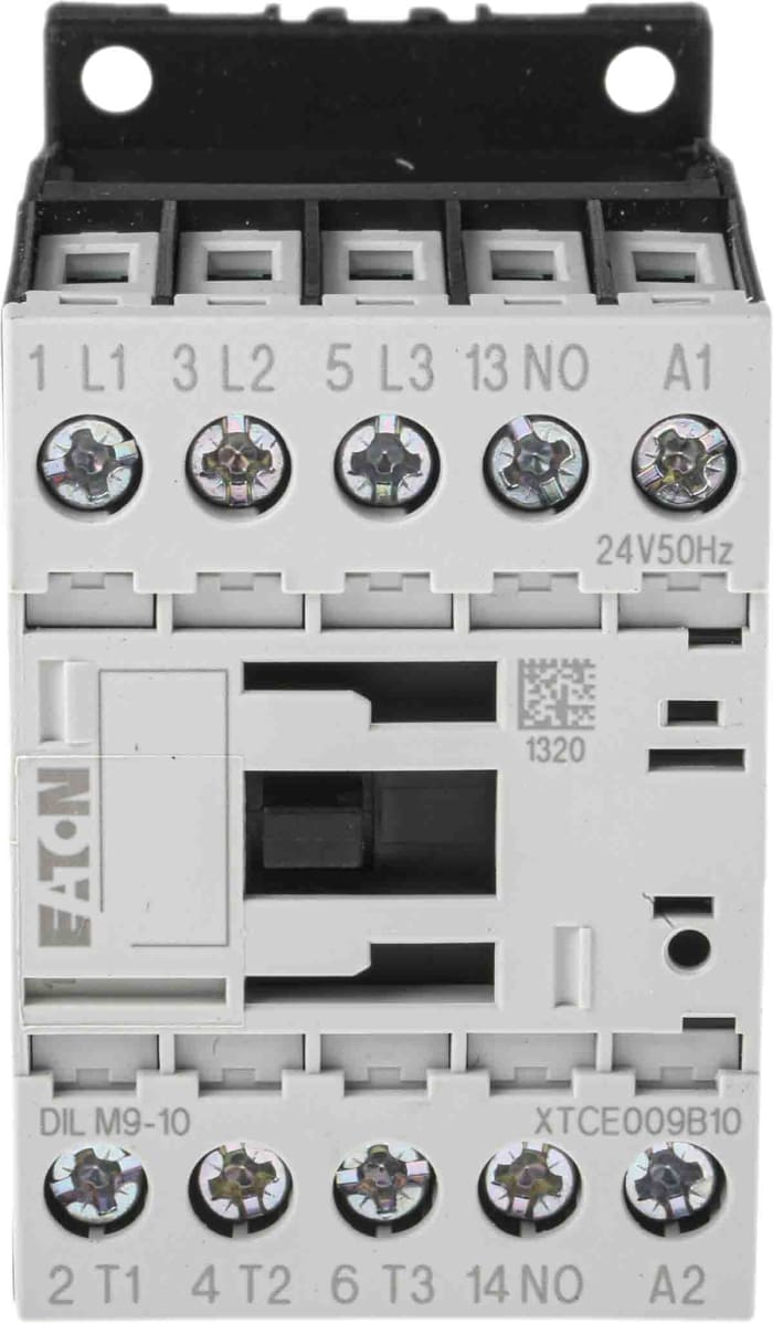 276677 DILM9-10(24V50HZ) Eaton | Eaton xStart Contactor, 24 V ac Coil ...