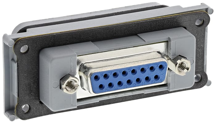 1689718 Phoenix Contact | Phoenix Contact D-Sub Adapter 15-Way D-Sub to ...