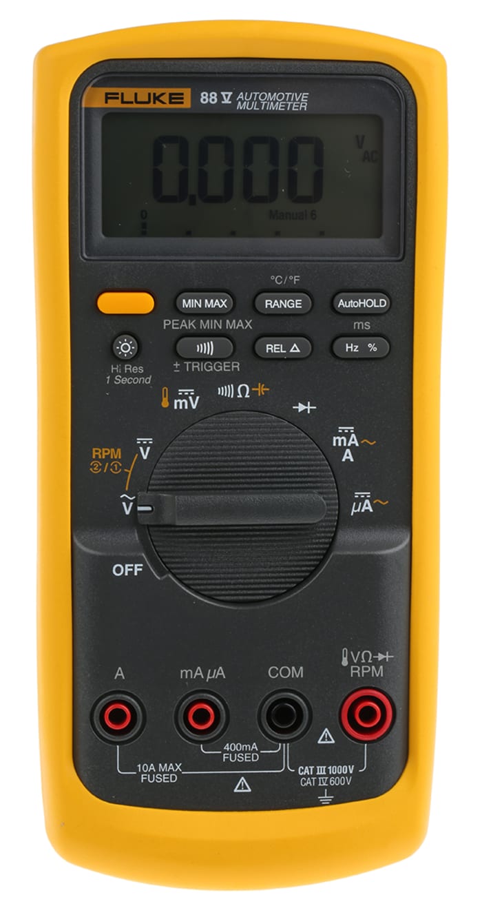 FLUKE 88V/A Fluke | Fluke 88V/A Multimeter Kit | 493-4503 | RS