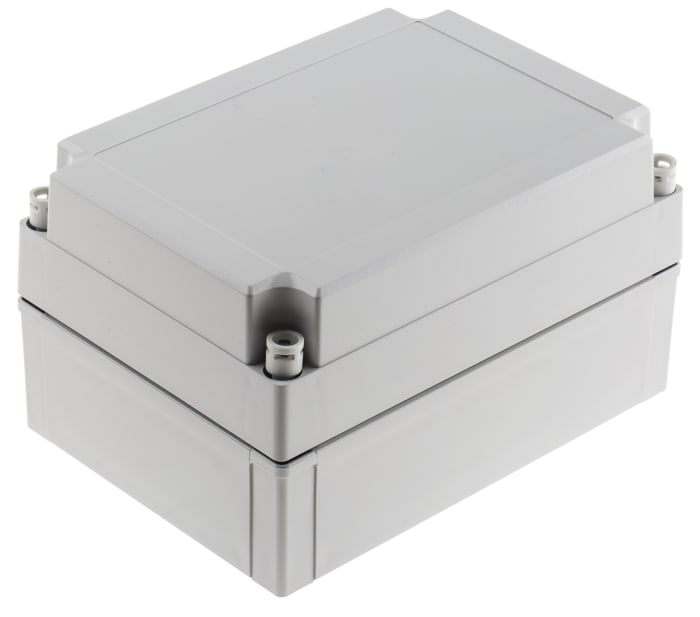 ABS 150/100 HG ENCLOSURE Fibox | Envolvente, ABS Fibox de ABS Gris Gris ...