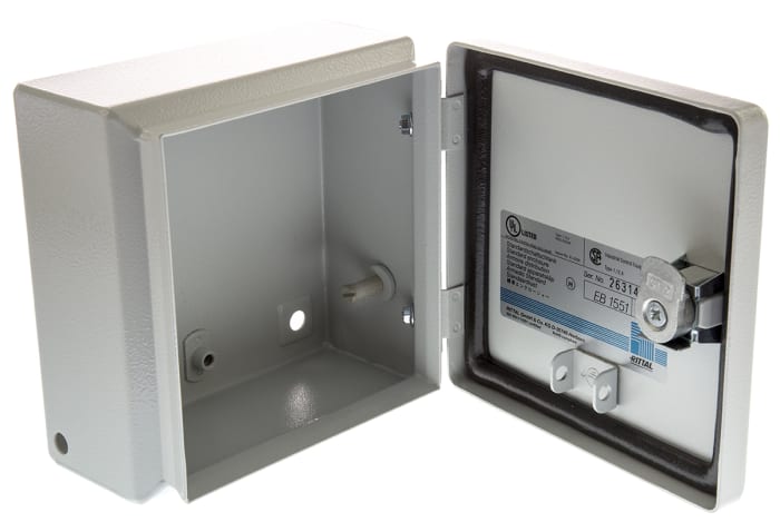 EB1551500 Rittal | Rittal E-Box EB, Steel Wall Box, IP66, 80mm x 150 mm ...