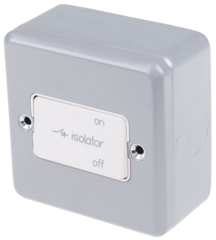 K2857 ALM MK Electric | MK Electric Silver Metalclad Fan Isolator ... K2857 ALM MK Electric | MK Electric Silver Metalclad Fan Isolator ...