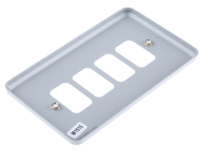 K3494 ALM MK Electric | MK Electric Grey 4 Gang Grid Plus Cover Plate ... K3494 ALM MK Electric | MK Electric Grey 4 Gang Grid Plus Cover Plate ...