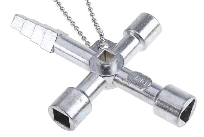 00 11 04 Knipex | Knipex Diecast Zinc 10-way Control Cabinet Key | 500 ...