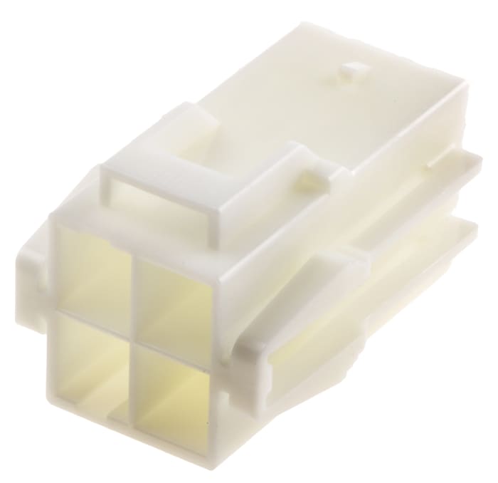 VLR-04V JST | JST, VL Female Connector Housing, 6.2mm Pitch, 4 Way, 2 Row | 502-2774 | RS Components