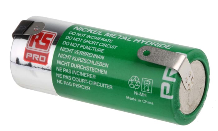 RS PRO | RS PRO RS PRO, 1.2V, 4/5 A, NiMH Rechargeable Battery, 2.2Ah ...