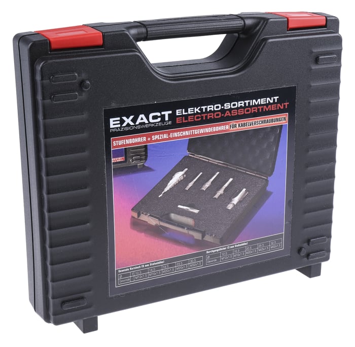 05979 EXACT | EXACT Tap & Drill Set HSS 6-Piece M12 to M32 Thread | 508 ...