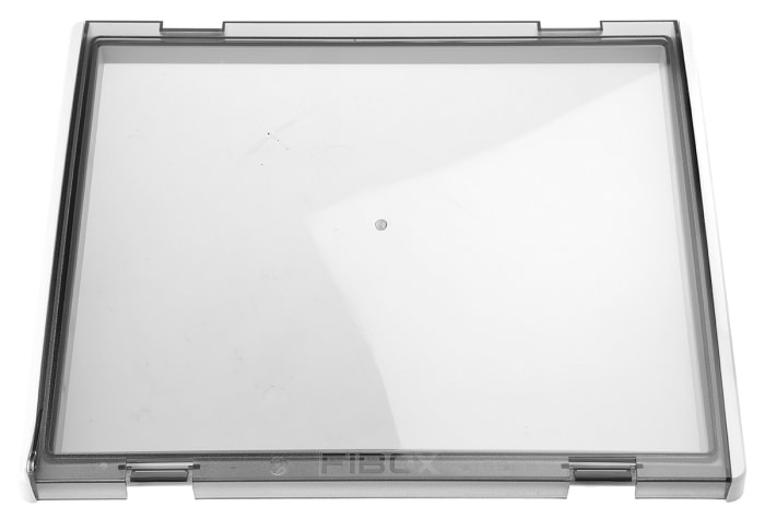 L 43 II WINDOW Fibox | Fibox Grey Polycarbonate IP65 Inspection Window ...