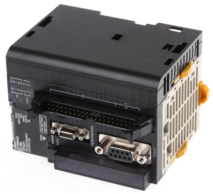 CJ1M-CPU21 Omron | Omron CJ1M Series PLC CPU for Use with SYSMAC CJ ...