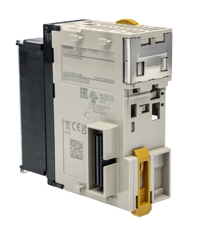 CJ1W-TS562 Omron | Omron CJ Series PLC Expansion Module for Use with CJ1 Series, RTD | 510-1653 | RS
