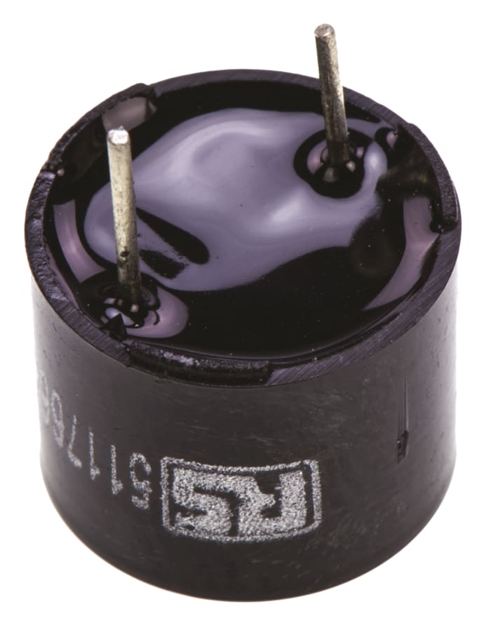 RS PRO | RS PRO 85 dB PCB Continuous Tone Internal Magnetic Buzzer ...