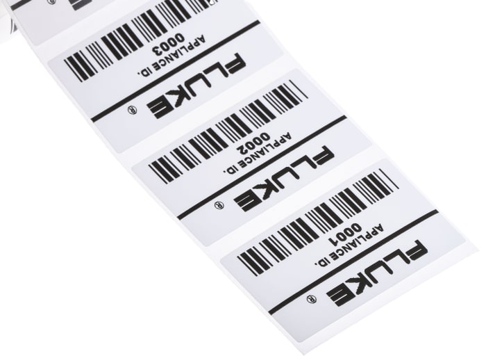 APP1000 Fluke | Fluke PAT Testing Label, For Use With 6000 Series | 512 ...