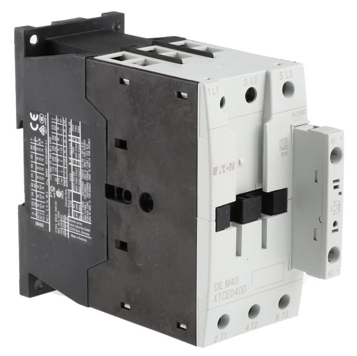 277780 DILM40(RDC24) Eaton | Eaton xStart Contactor, 24 V dc Coil, 3 ...