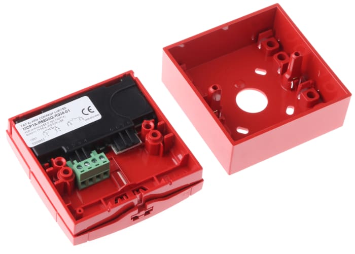 MCPIA-R680SG KAC | KAC Red Break Glass Call Point, Break Glass Operated ...