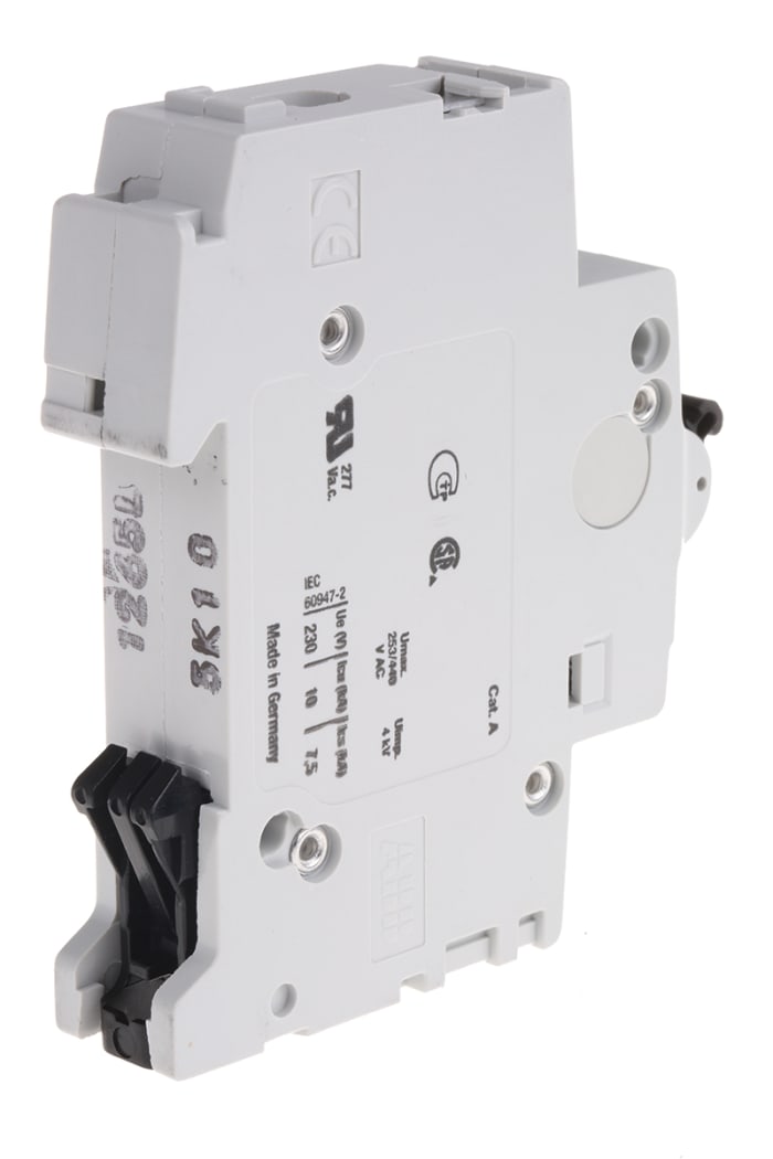 2CDS251001R0427 S201-K10 ABB | ABB System Pro M Compact S200 MCB, 1P, 10A Curve K, 253V AC, 72V ...