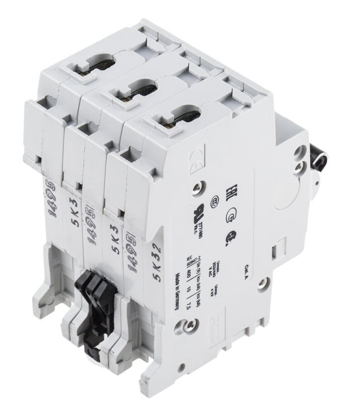 2CDS253001R0537 S203-K32 ABB | ABB System Pro M Compact S200 MCB, 3P, 32A Curve K, 440V AC, 20 ...