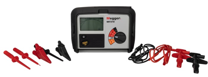 MIT310-EN Megger | Megger MIT310 Insulation & Continuity Tester, 250V ...