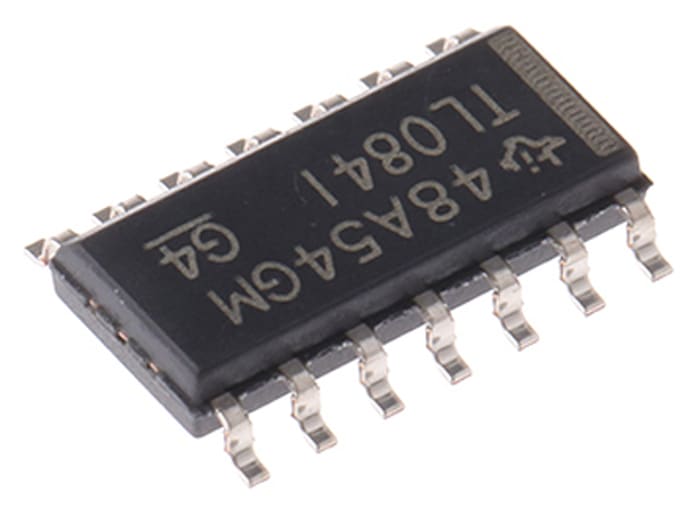 TL084ID Texas Instruments | TL084ID Texas Instruments, Op Amp, 3MHz, 14 ...