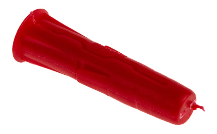 R-U1-MIX-RED-288 RawlPlug | RawlPlug Red Plastic Wall Plug, 28mm Length ...