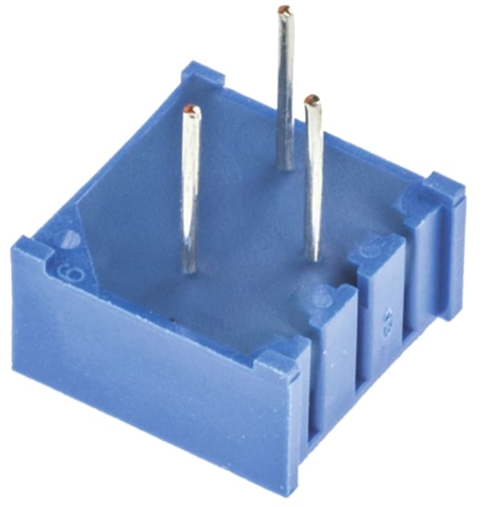 3386P-1-103LF Bourns | 10 kΩ, Through Hole Trimmer Potentiometer, Pin 0 ...