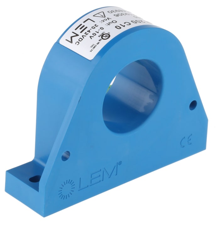 DHR 200 C10 LEM | LEM DHR Series Current Transformer, 200A Input, 200:1 ...