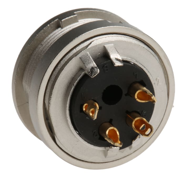 KFV 40 Lumberg | Conector DIN Hembra Lumberg serie KFV de 4 vías, 5A ...