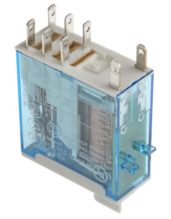 46.52.9.012.0074 Finder | Finder PCB Power Relay, 12V dc Coil, 8A ...