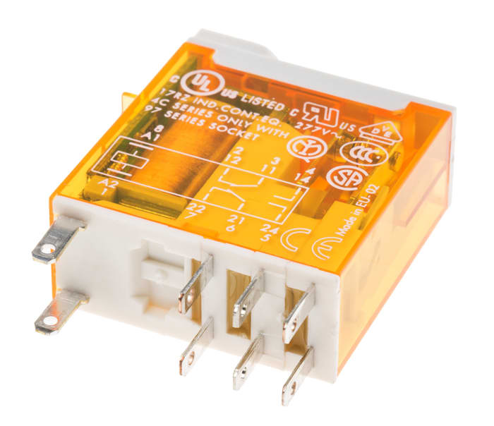 46.52.8.110.0054 Finder | Finder Plug In Power Relay, 110V ac Coil, 8A ...
