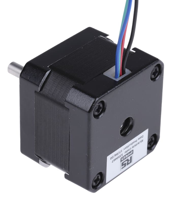 RS PRO | RS PRO Hybrid, Permanent Magnet Stepper Motor, 0.22Nm Torque ...