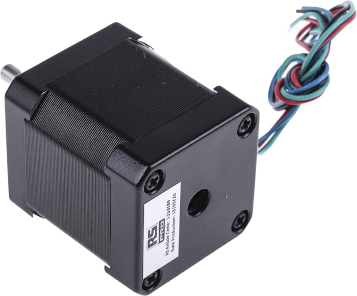 RS PRO | RS PRO Hybrid, Permanent Magnet Stepper Motor, 0.44Nm Torque ... RS PRO | RS PRO Hybrid, Permanent Magnet Stepper Motor, 0.44Nm Torque ...