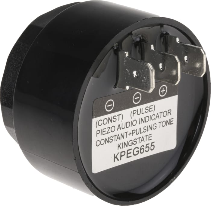 RS PRO | RS PRO 88dB Panel Mount Continuous, Fast Pulse Internal Piezo ...