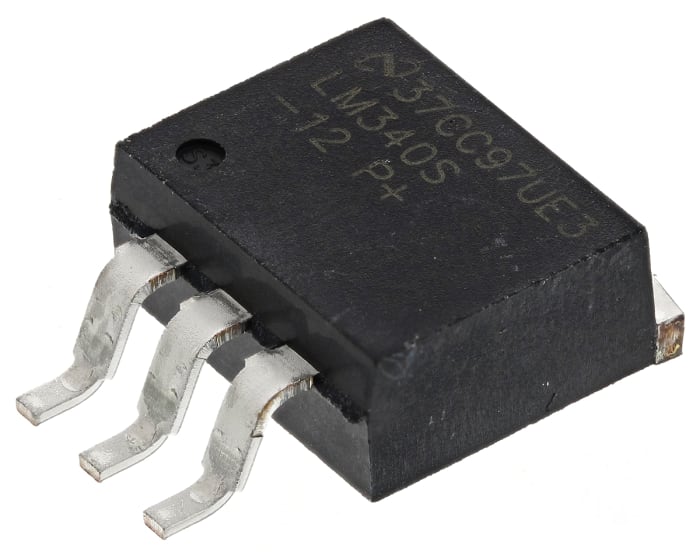 LM340S-12/NOPB Texas Instruments | Texas Instruments LM340S-12/NOPB, 1 Linear Voltage, Voltage ...