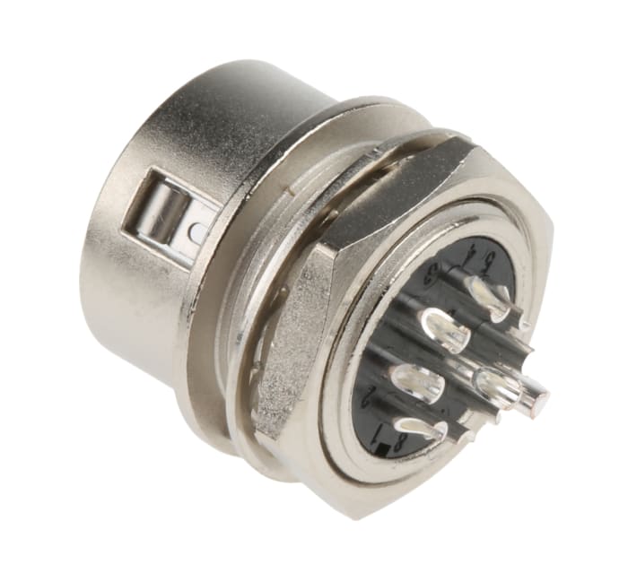 HR10A-10R-10P(73) Hirose | Conector circular Hirose serie HR10 de 10 vías macho, tamaño carcasa ...