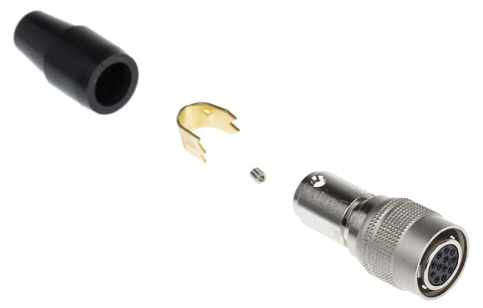 HR10A-10P-12P(73) Hirose | Hirose HR10 Series Male Cable Mount Circular Connector, 12 contacts ...