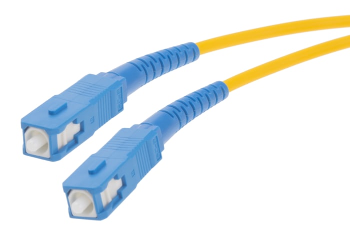 RS PRO | RS PRO SC to SC Simplex Single Mode OS1 Fibre Optic Cable, 9 ...