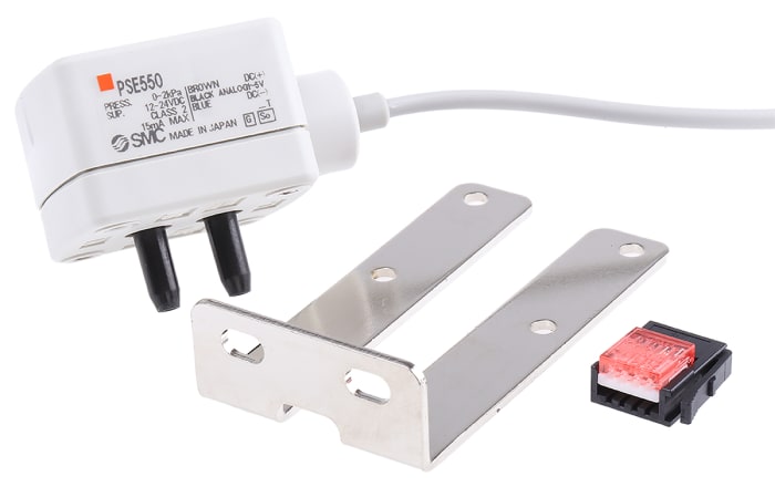 PSE550-AC2 SMC | Sensor de Presión SMC, 12 → 24V dc, IP40 | 537-2681 | RS Components