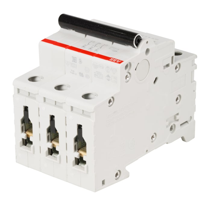 2CDS213001R0104 SH203-C10 ABB | ABB Compact Home SH200 MCB, 3P, 10A ...